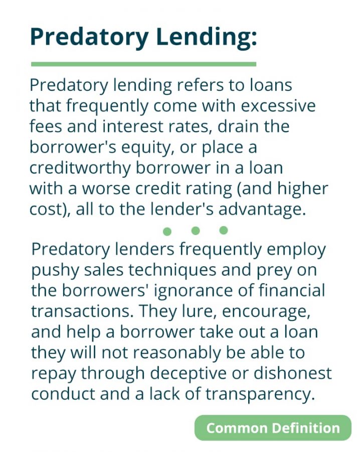 Predatory Lending: Explained in Details (with Real-Life Examples) « 365 ...